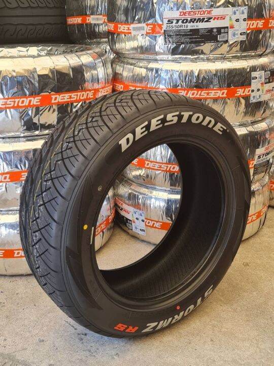 ยางรถยนต์ - DEESTONE STORMZ RS ยางไทย TREADWEAR 360 - 255/55R18 - ราคาชุด 4 เส้น - ส่งฟรี Kerry ...