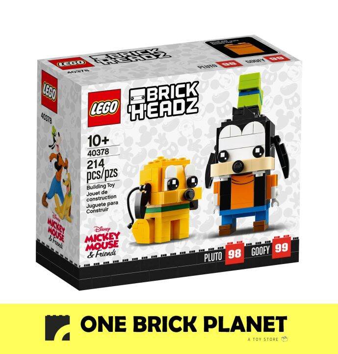 LEGO Brickheadz 40378 - Goofy & Pluto | Lazada