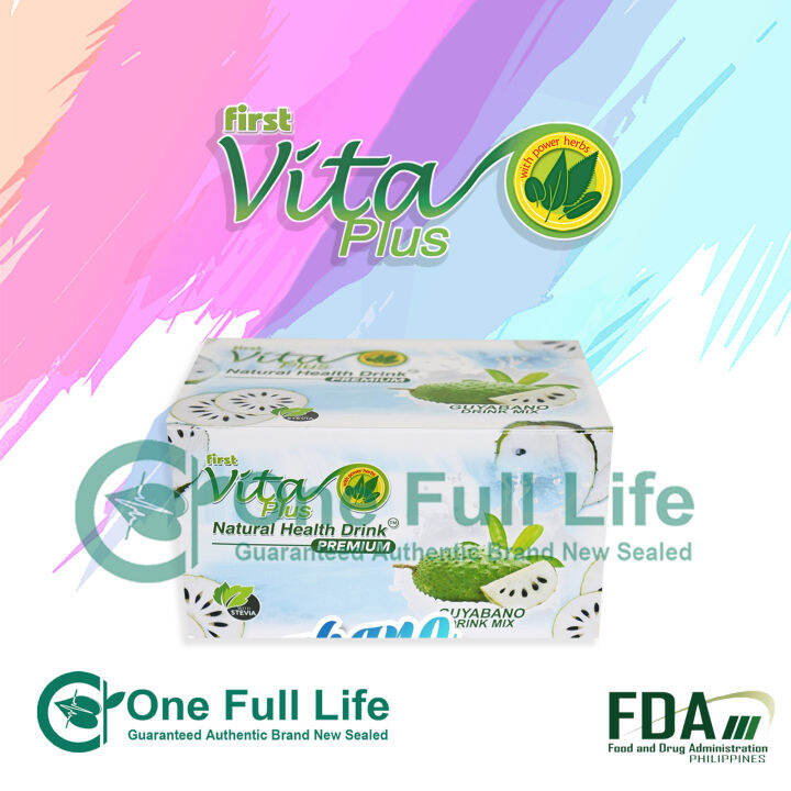First Vita Plus GUYABANO PREMIUM 1 BOX | Lazada PH