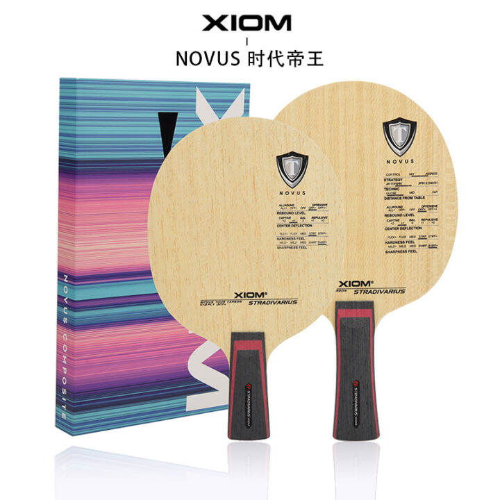 Original XIOM STRADIVARIUS Out Carbon Fiber Table Tennis Tende Racquet Sports Table Tennis ...