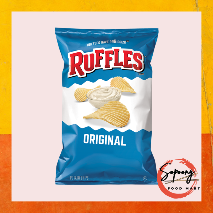 RUFFLES RIDGES ORIGINAL POTATO CHIPS 184G | Lazada PH