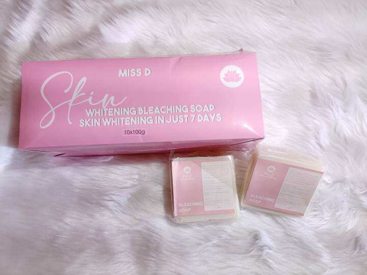 Miss D Skin Whitening Bleaching Soap 100 Grams Sold Per Piece Lazada Ph