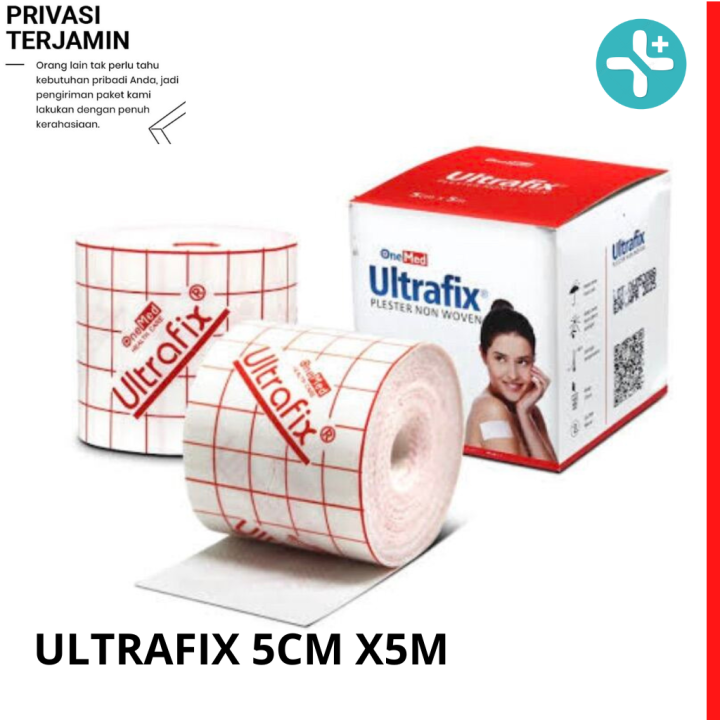 Plester ULTRAFIX 5 cm x 5 m One Med Plester 5cm x 5m Luka Onemed ...