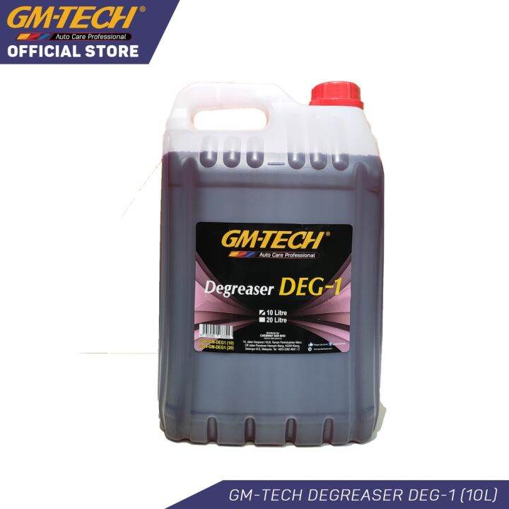 GM-TECH Degreaser Heavy Duty Alkaline Non-Acid Concentrate Cleaner (10L ...