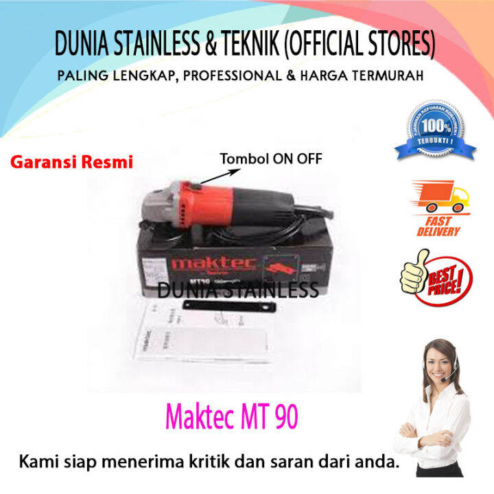 Mesin Maktec MT 90 alat alat teknik bangunan tangga stainless steel ...