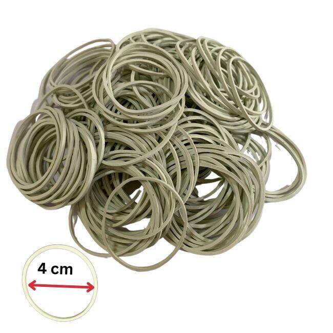 หนังยาง รัดถุงแกง หนังยางรัดของ หนังยางสีขาว ยางรัดปากถุง หนังยางแบน ...