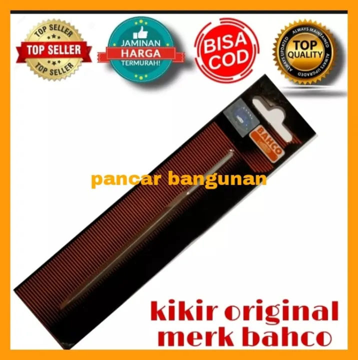 KIKIR BAHCO 4 INCH - KIKIR 4 INCH GERGAJI KAYU - KIKIR SEGITIGA - KIKIR ...