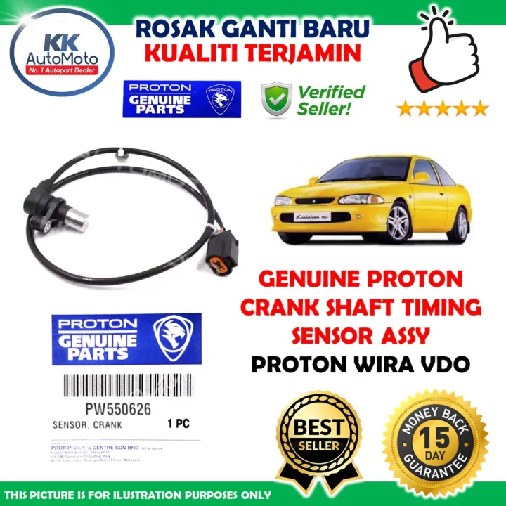 Proton Wira VDO Original Genuine Proton Crank Shaft Timing Sensor Assy ...