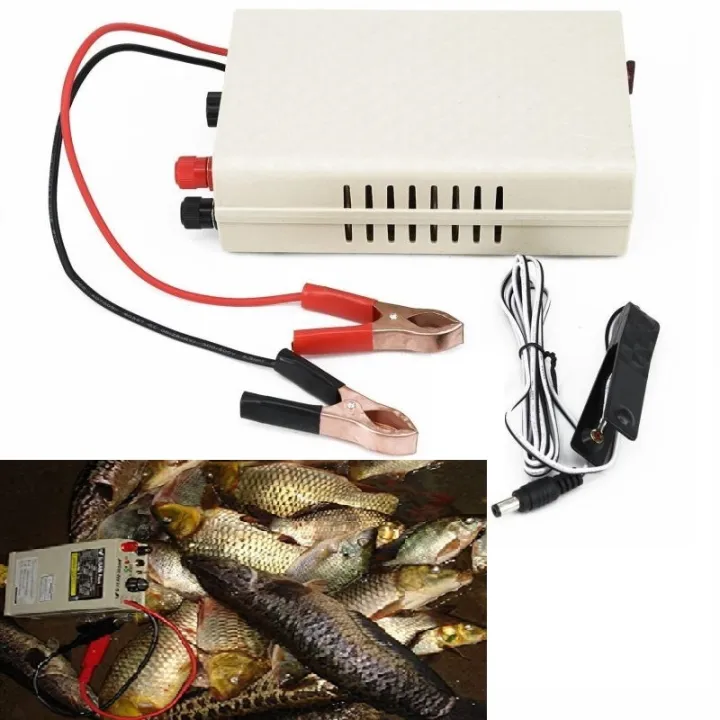 Fish Shocker Stunner, 12V Susan 735MP Battery Ultrasonic Inverter ...