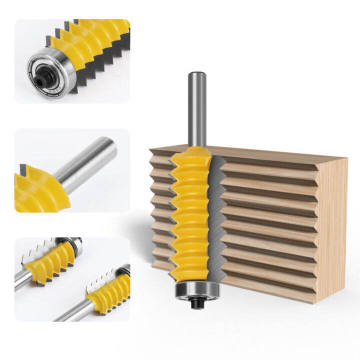 8mm Shank Finger Joint Glue Milling Cutter Raised Panel V Joint Router ...