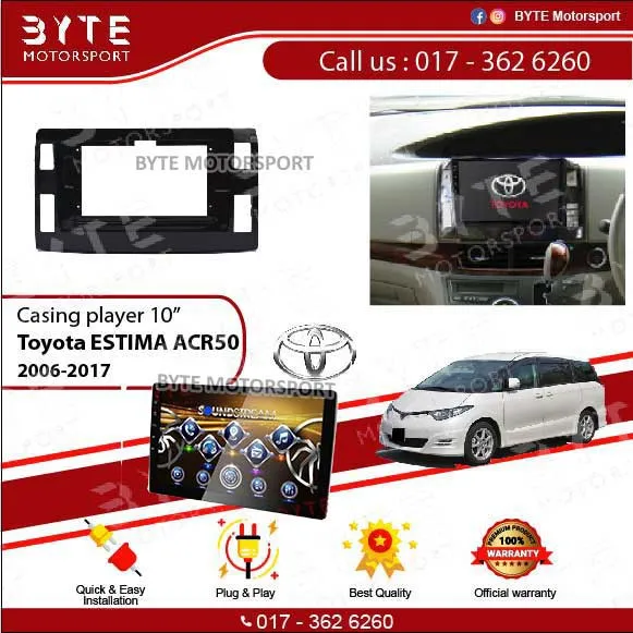 Toyota Estima ACR50 2006-2017 Soundstream Touch Screen High Definition ...