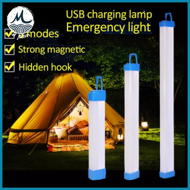 [Ready Stock / COD]USB 20W/40W Rechargeable Emergency Light, Portable ...