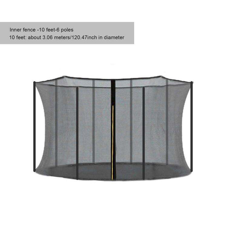 Trampoline Enclosure Safety Net Durable Safe Trampoline Protection Net ...