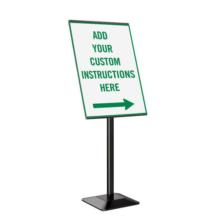 Iron Stand 50*70cm Sign Stand Poster Board KT stand | Lazada.co.th