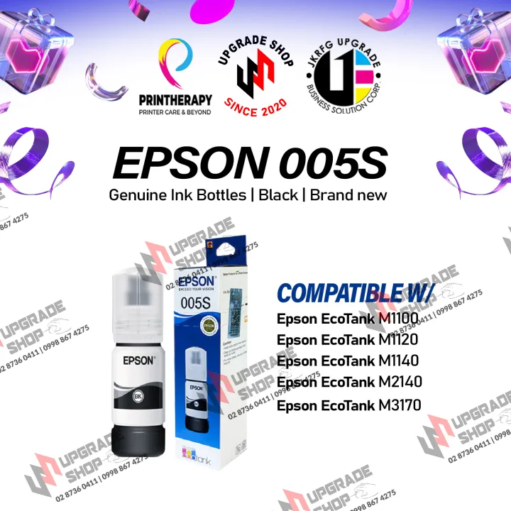 Epson 005S Black Genuine Ink | Original & Brand new | Lazada PH