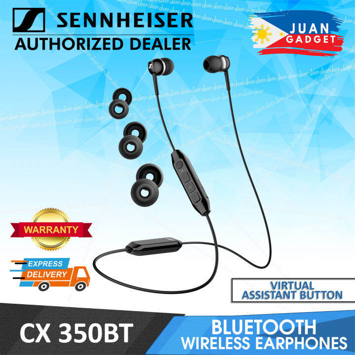 Sennheiser CX 350BT Bluetooth 5.0 Wireless Headphone with Virtual ...