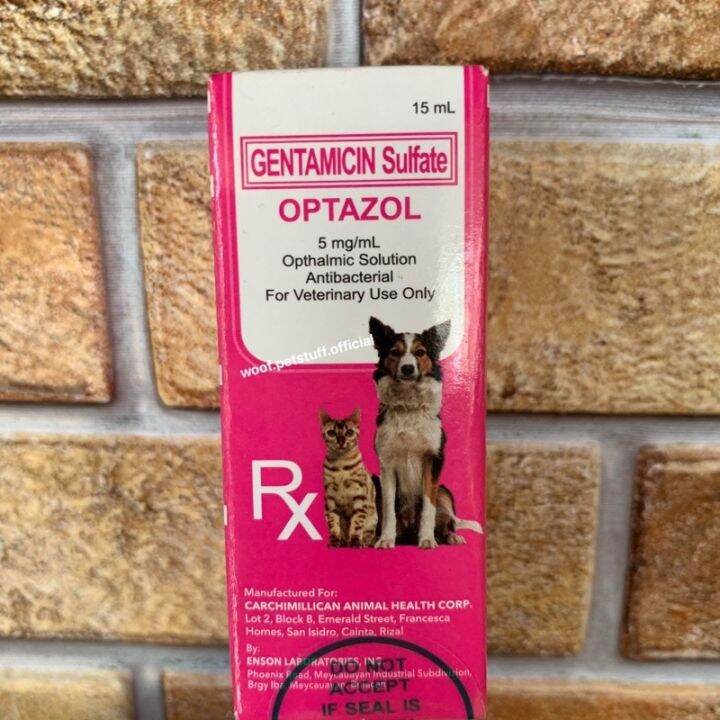 COD Optazol Eye Drops for Dogs and Cats Gentamicin Sulfate ...