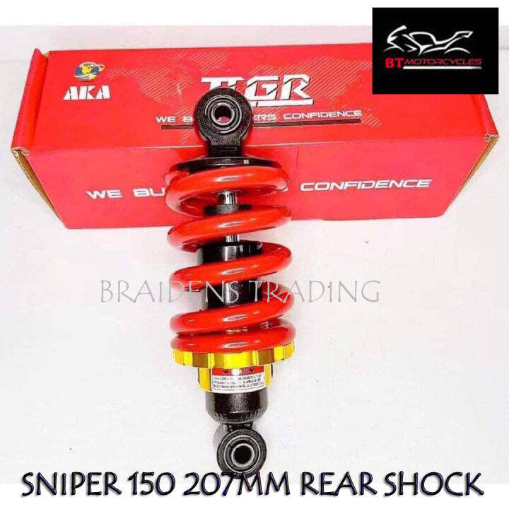 TTGR Yamaha Sniper 150 Rear Shock 207mm | Lazada PH