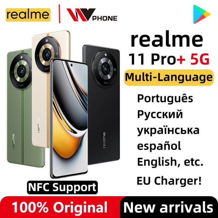 Realme 11 Pro Plus 5G Mtk Dimensity 7050 6.7 inch 120Hz FHD+ AMOLED 200MP OIS Camera 100W ...
