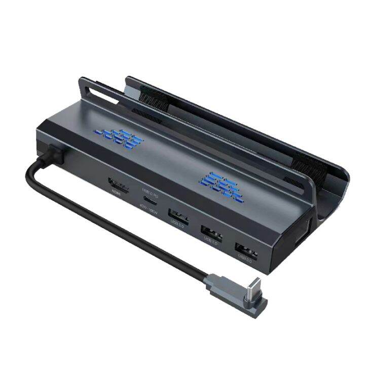 For Steam Deck Dock Station Multi-Function Conversion Base Base Hub ...