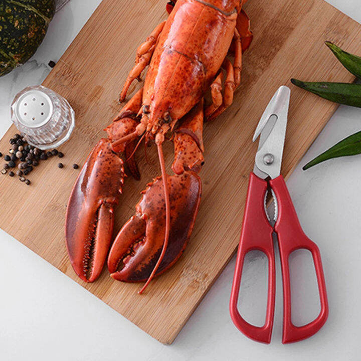 Stainless Steel Multifunctional Kitchen Cutters Seafood Lobster Cutters ...