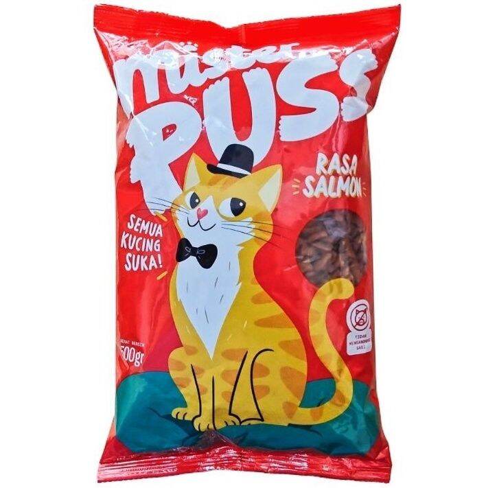 MISTER PUSS 500gr - Makanan Kucing Mister Puss Rasa Salmon Freshpack ...