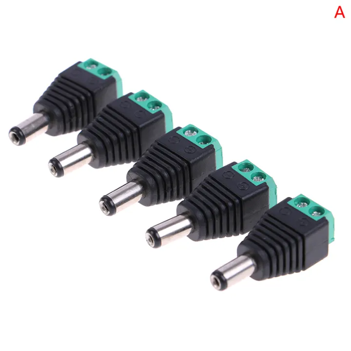 KingBe MMU 5pcs Female Male DC Power Cable Connector Jack Plug ...