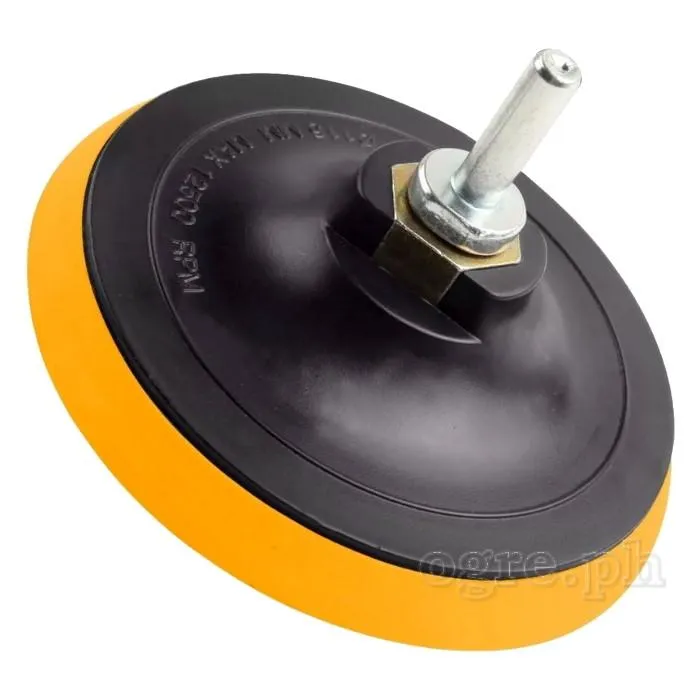 Tolsen 77260 Plastic Backing Pad With Velcro Fastener (115mm) | Lazada PH