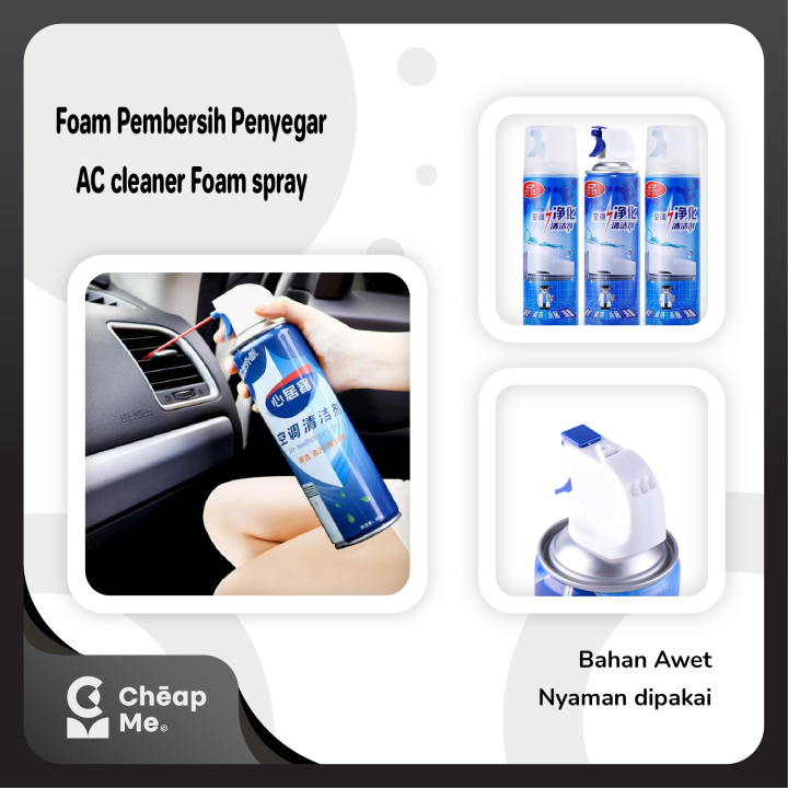 Foam Pembersih Penyegar AC Mobil / Spray Cleaner AC Rumah / AIR ...