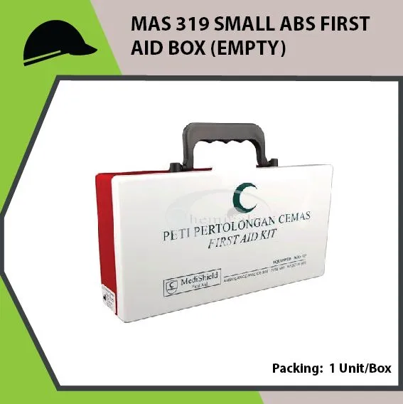 MAS 319 SMALL ABS FIRST AID BOX (EMPTY) | Lazada