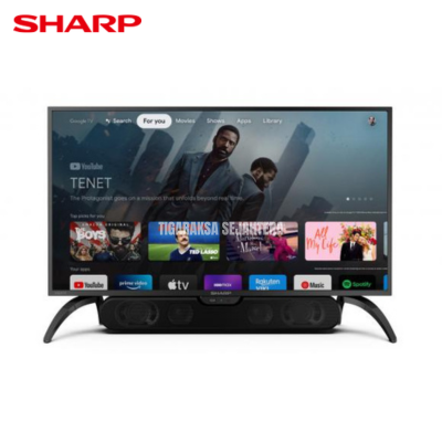 TV SHARP 2T C42EG1I SB FULL HD SOUNDBAR DIGITAL SMART TV LED 42 INCH | Lazada Indonesia