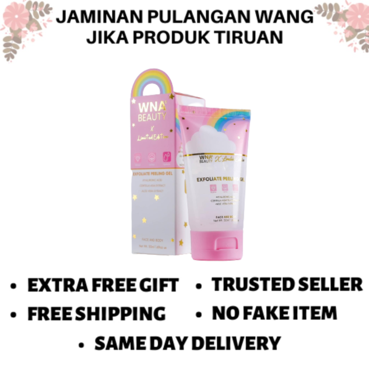 HOT ITEM // WNA BEAUTY EXFOLIATE PEELING GEL X LIMITED EDITON + FREE ...