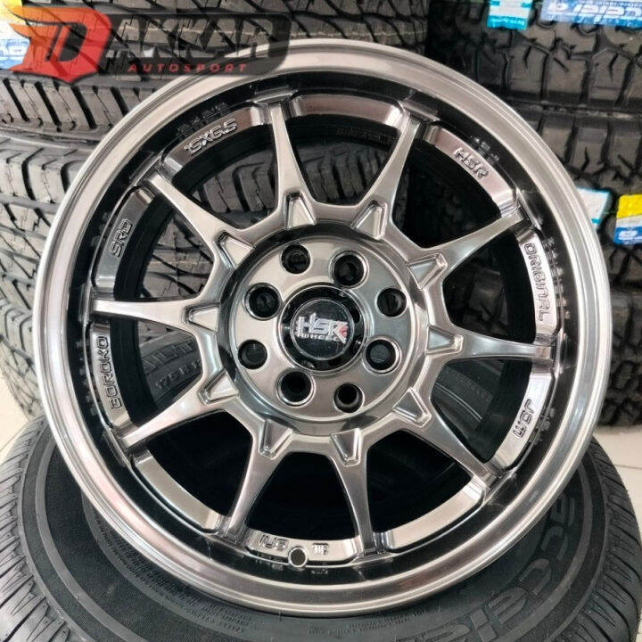 Pelek Mobil R15 Brio Calya Xenia Splash Dll Velg Hsr Boroko Srd Ring15 Velg Racing Ring 15 Rata ...