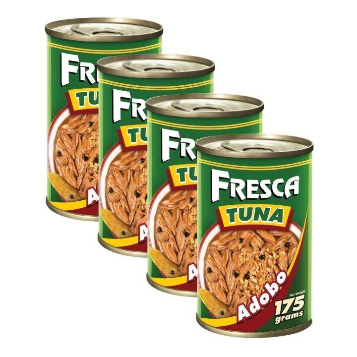 Fresca Tuna Flakes Adobo 175g - Pack of 4 | Lazada PH