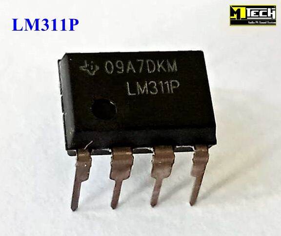 ไอซี LM311P ยี่ห้อTEXAS Single Open Collector Comparator สำหรับวงจร ...