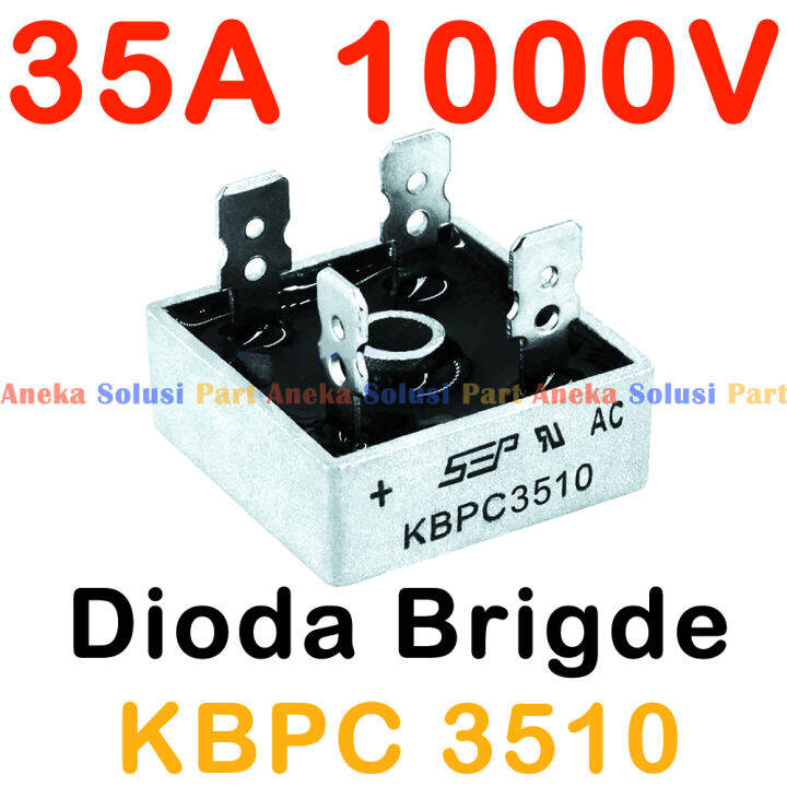 Dioda Jembatan KBPC3510 35A 1000V Kiprok Bridge Rectifier Diode ...