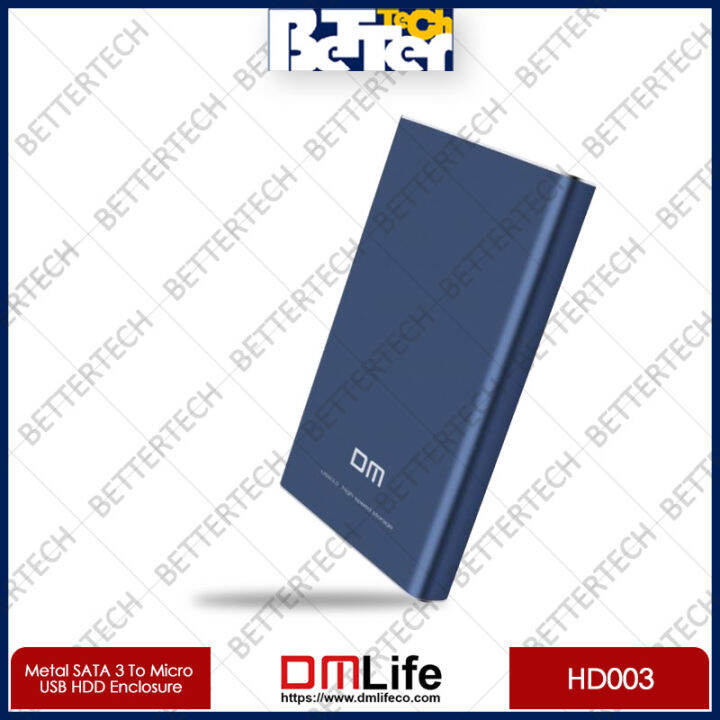 DM Life HD003 HDD 2.5 Aluminum Enclosure Case USB 3.0 to SATA HDD Hard ...