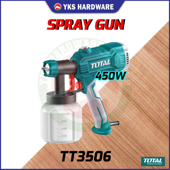 TOTAL Spray Gun 450W - TT3506 | Lazada