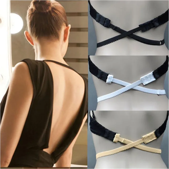 3PCS 1 Set Low Back Backless Adapter Converter Bra Strap Fully ...