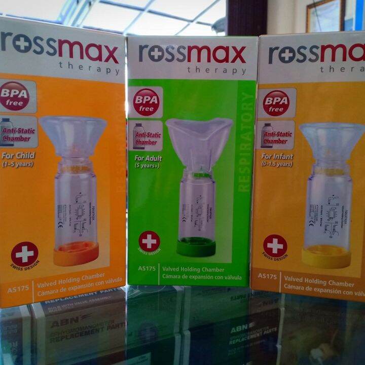 Aerochamber Rossmax AS175 / Aerospacer / Alat Terapi untuk Asma ...