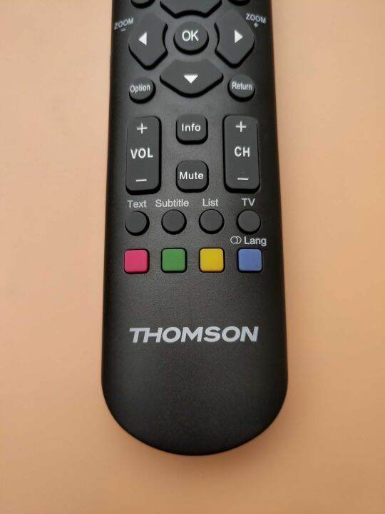 Original Thomson THOMSON TV remote English LCD control is the same as word | Lazada.co.th