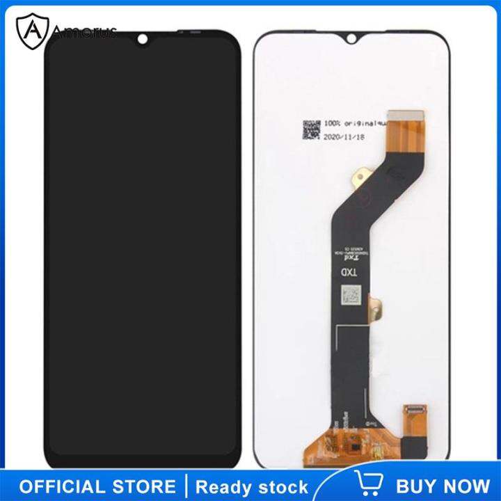 Amorus เกรด C หน้าจอ LCD และ Digitizer เปลี่ยน (ไม่มีโลโก้) สำหรับ Infinix Hot 10i X659B/PR652B ...