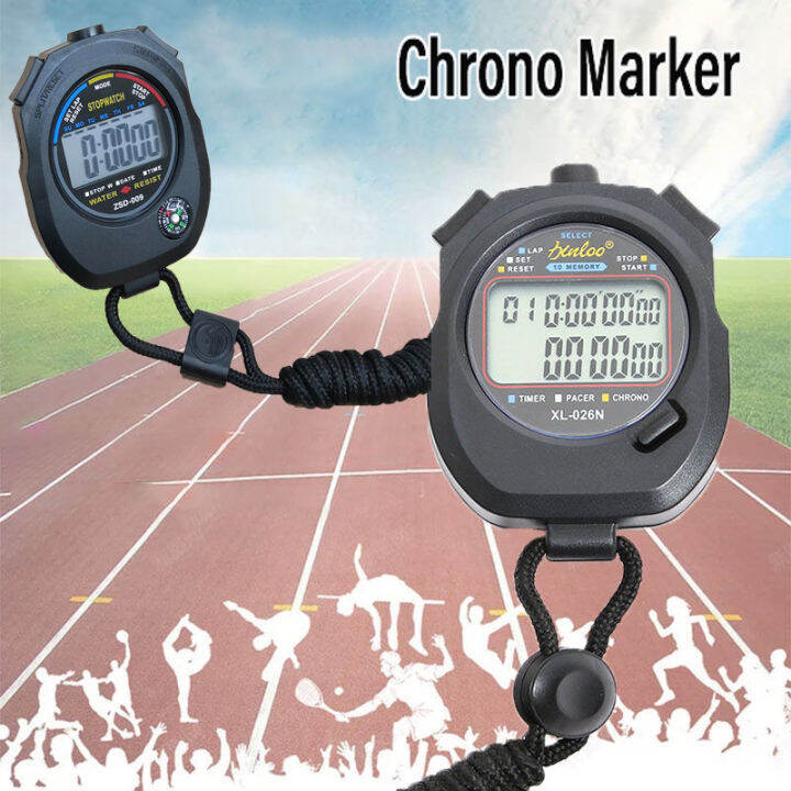 Stopwatch Timer Digital Stopwatch Sports Timer for Basketball ...