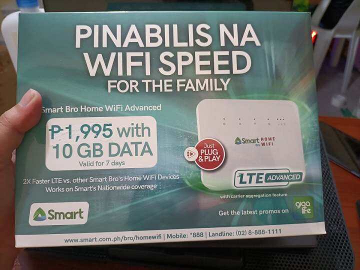 CAT6 BOOSTEVEN r281 (SmartBro Home WIFI formerly known PLDT home prepaid wifi) LTE-ADVANCE ...