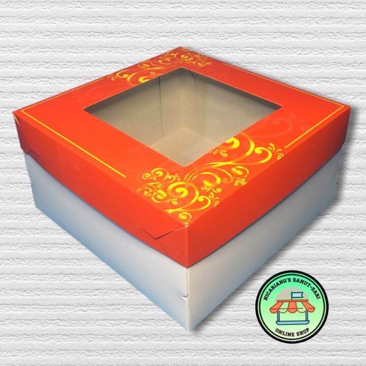 12x12x5 Cake Box with window and without window SOLD BY 5 PCS 12x12 ...