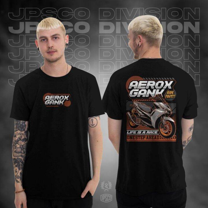 Aerox T-Shirt YAMAHA AEROX Motorcycle T-Shirt AEROX 155B VVA Clothes | Lazada PH