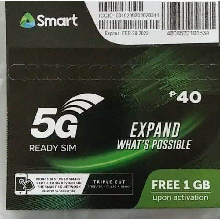 wUGSmart Small Sim Special Number 5G Network Simcard | Lazada PH