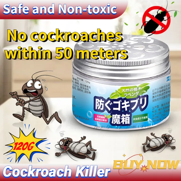 【10 years cockroach free】Japan Cockroach Killer 120g Cockroach Bait ...