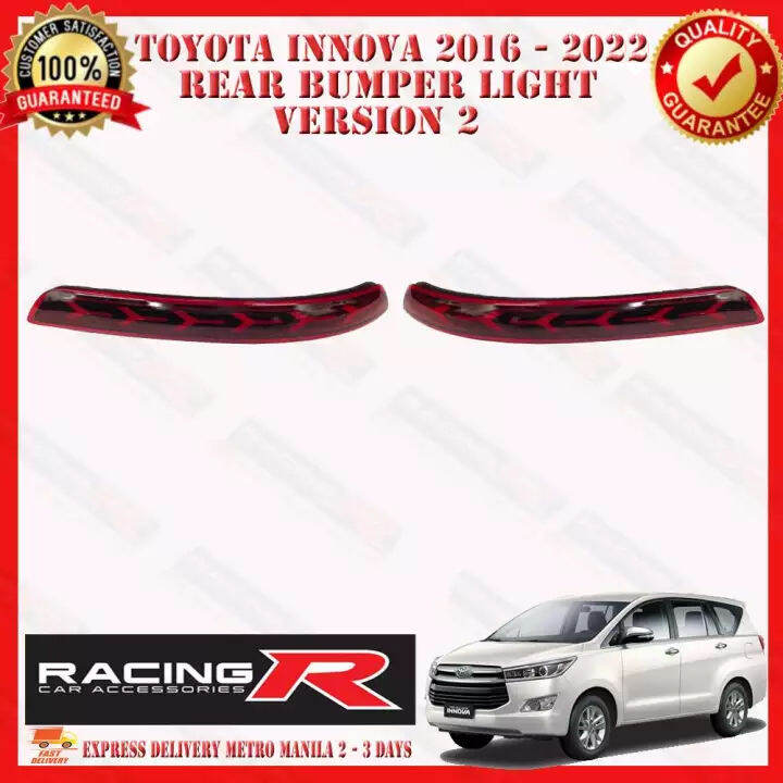 Toyota Innova 2016 to 2020 OEM Rear Bumper Light V2 2016 2017 2018 2019 ...