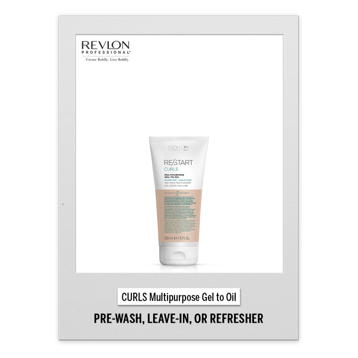 Revlon Professional RE/START Curls Multipurpose Gel-To-Oil 150ml ...